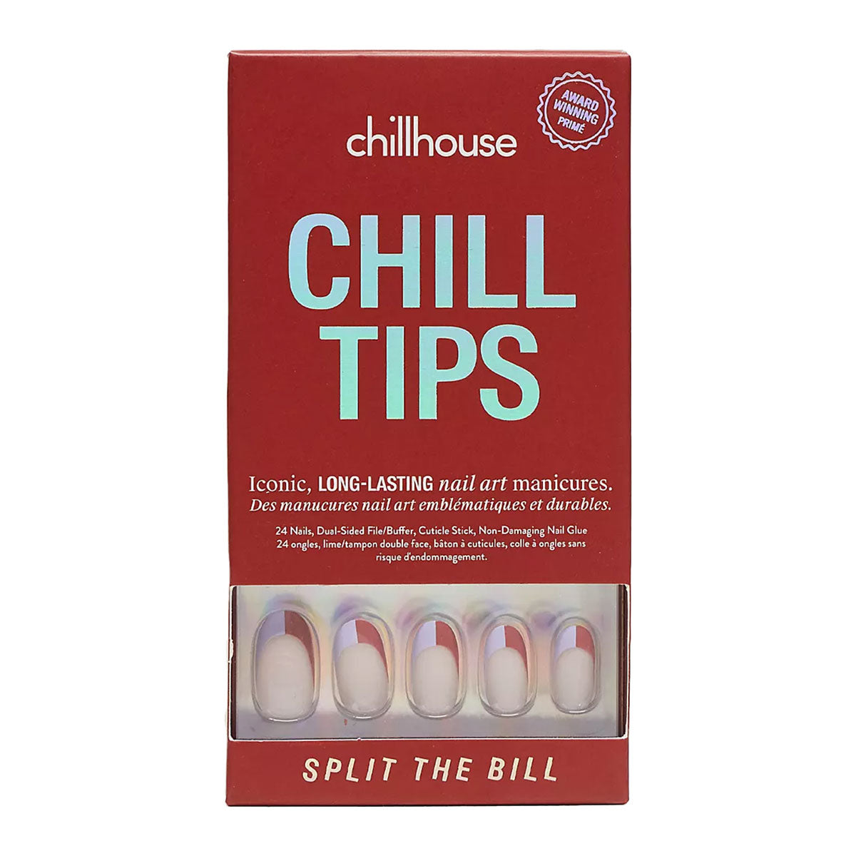 Chillhouse Chill Tips Long Lasting Nail Art Manicures | Split the Bill ...