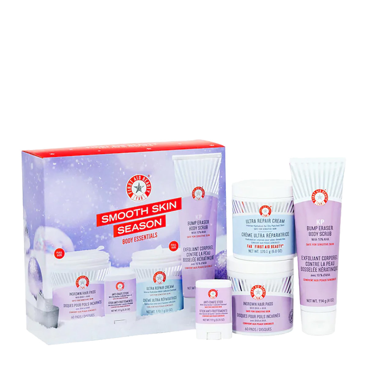 First Aid Beauty Smooth Skin Season Body Essentials Set – Cosmetics Paragon