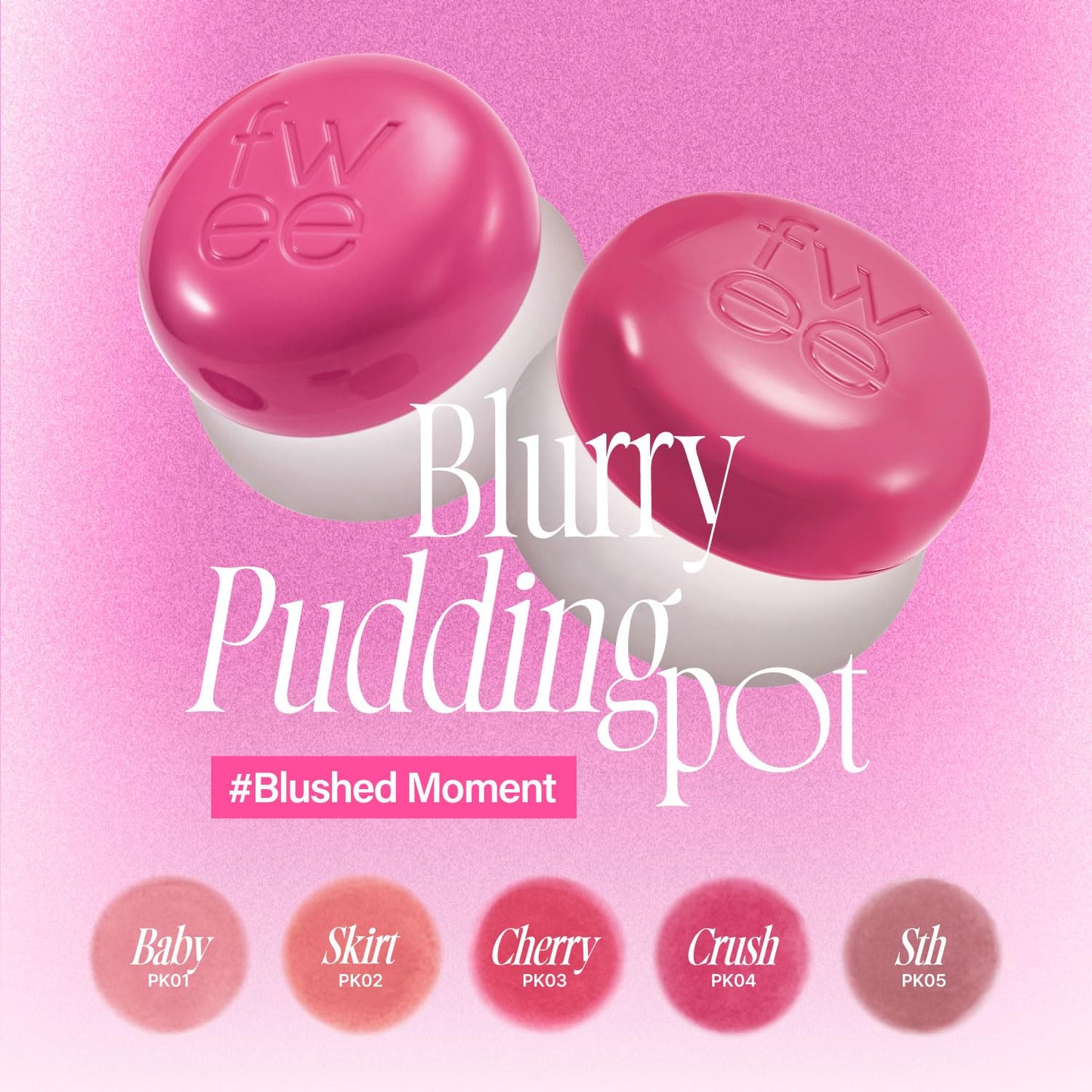fwee Lip&Cheek Blurry Pudding Pot | PK01 Baby – Cosmetics Paragon