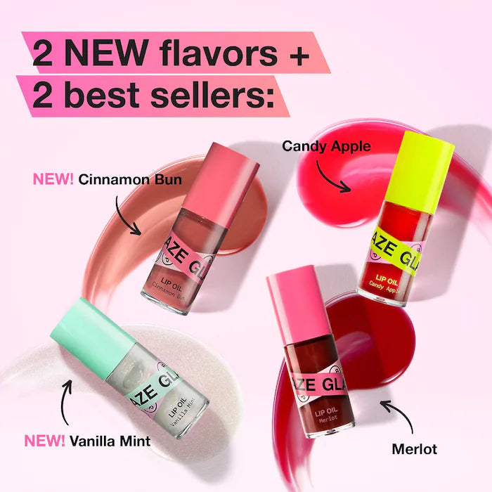 Innbeauty Project Glaze For Days 4 Piece Lip Oil Set Cosmetics Paragon
