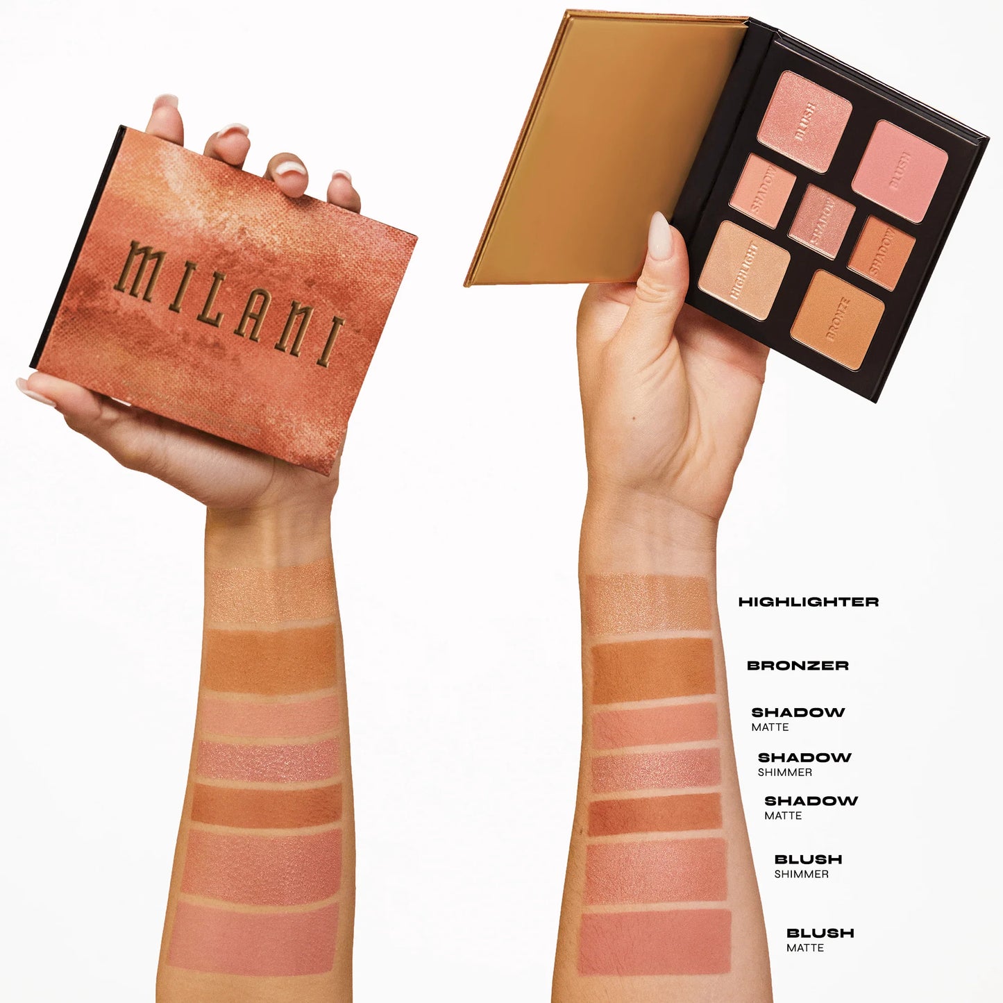 Milani All Inclusive Eye, Cheek & Face Palette | 110 Light to Medium ...