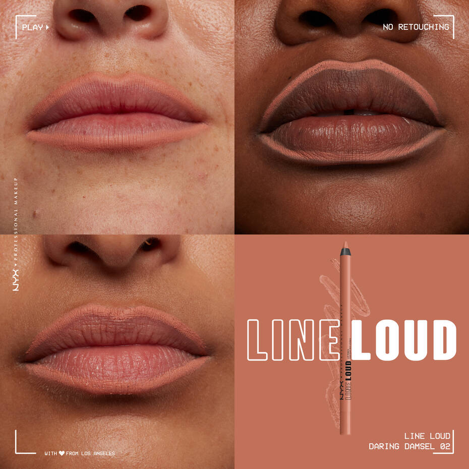 NYX Line Loud Lip Pencil | Daring Damsel – Cosmetics Paragon