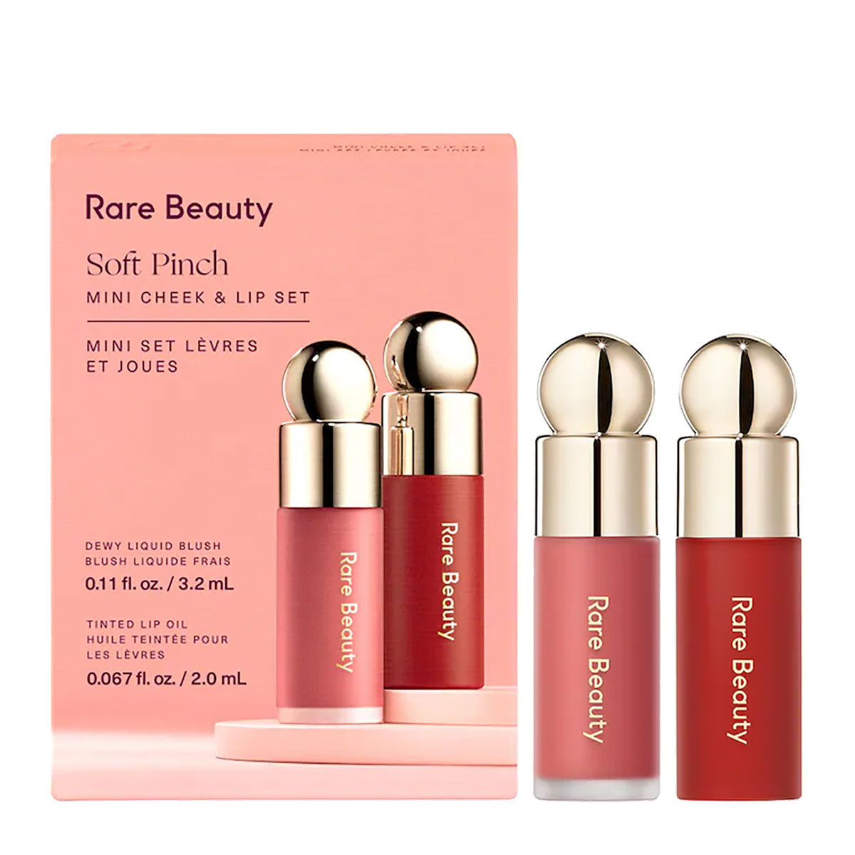 Rare Beauty Mini Soft Pinch Liquid Blush and Lip Oil Set – Cosmetics ...