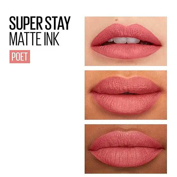 Maybelline Super Stay Matte Ink Liquid Lipstick | 60 Poet – Cosmetics Paragon