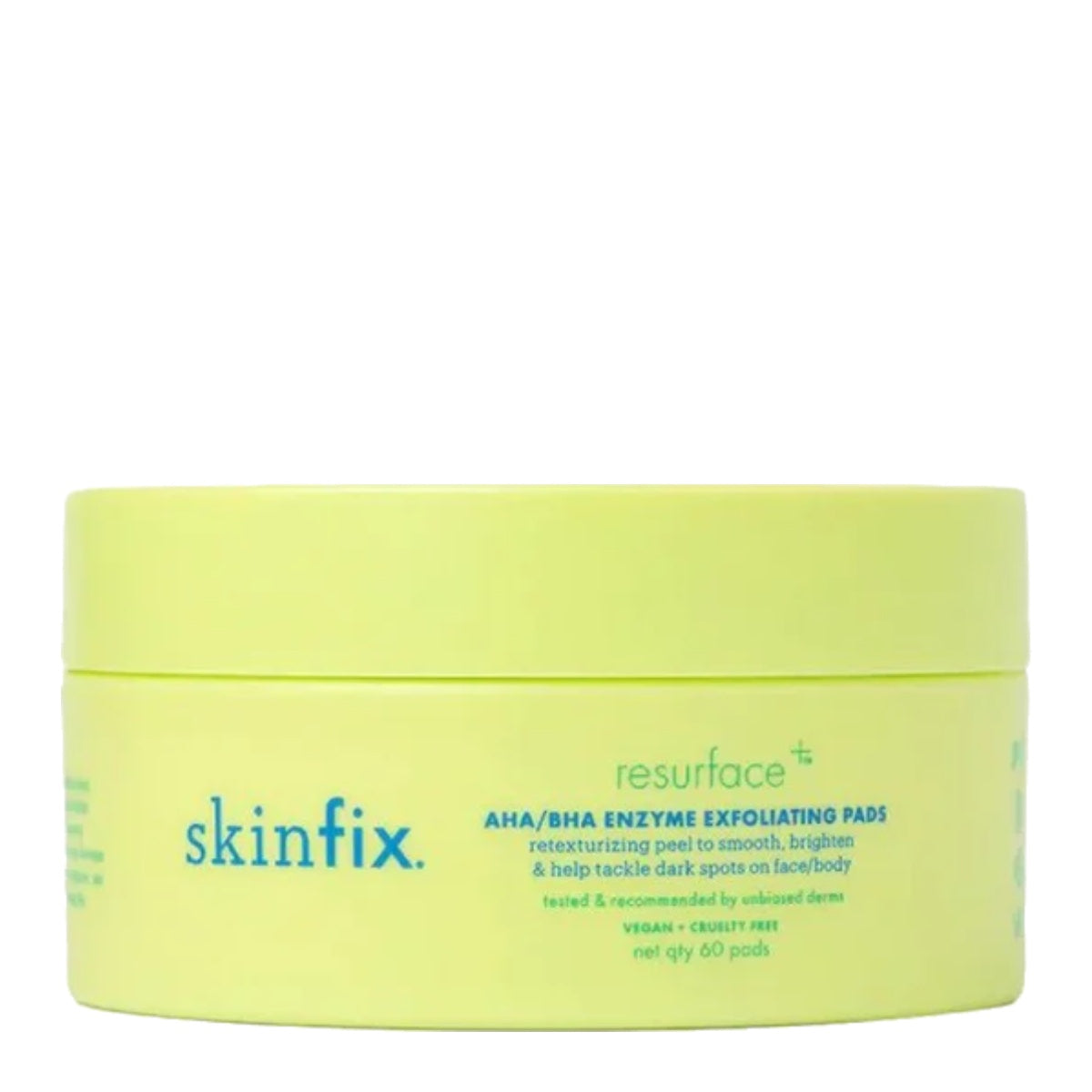 Skinfix Resurface+ AHA/BHA Enzyme Exfoliating Pads | 60 Pads ...